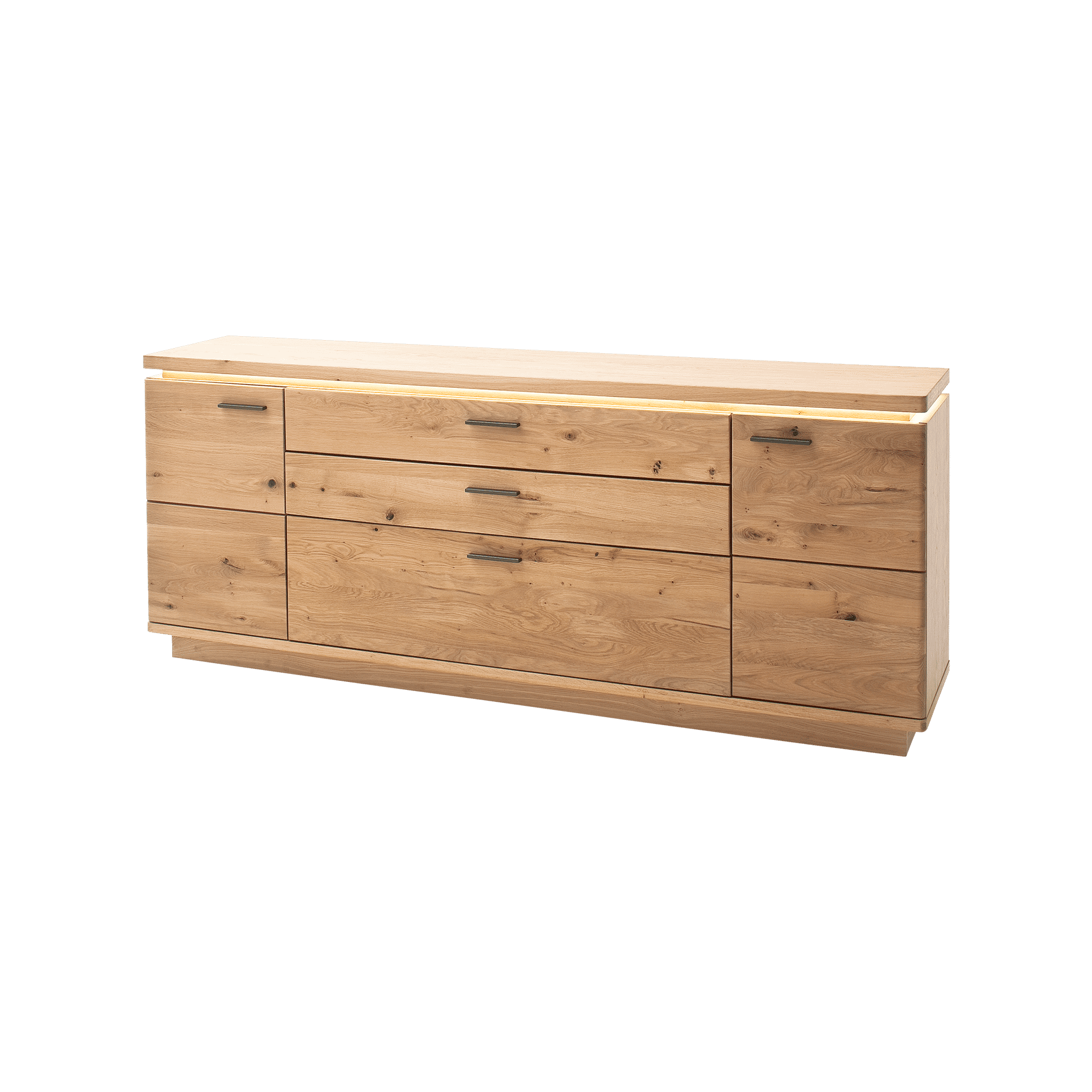 Collection H Sideboard Barbados Korpus Balkeneiche Bianco furniert ...