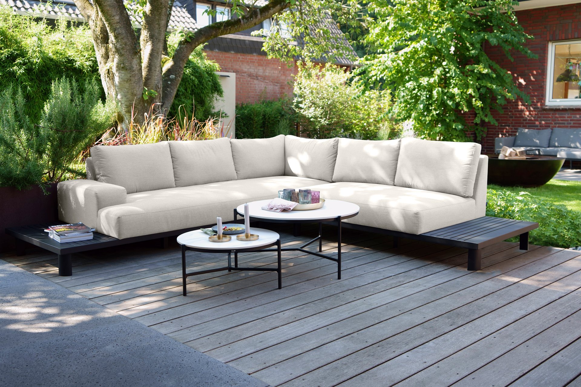 Stilvolle Sunbrella Outdoor Lounge Bild